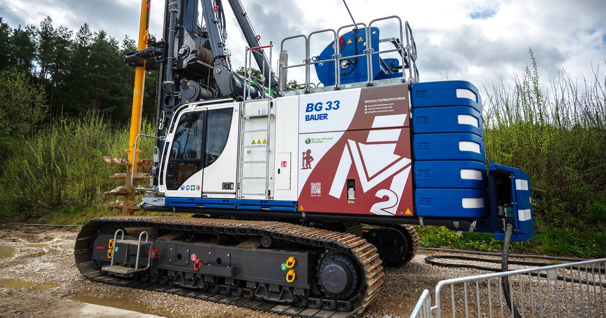 Drilling Rig BG 33 BT 85 | BAUER Equipment America, Inc.